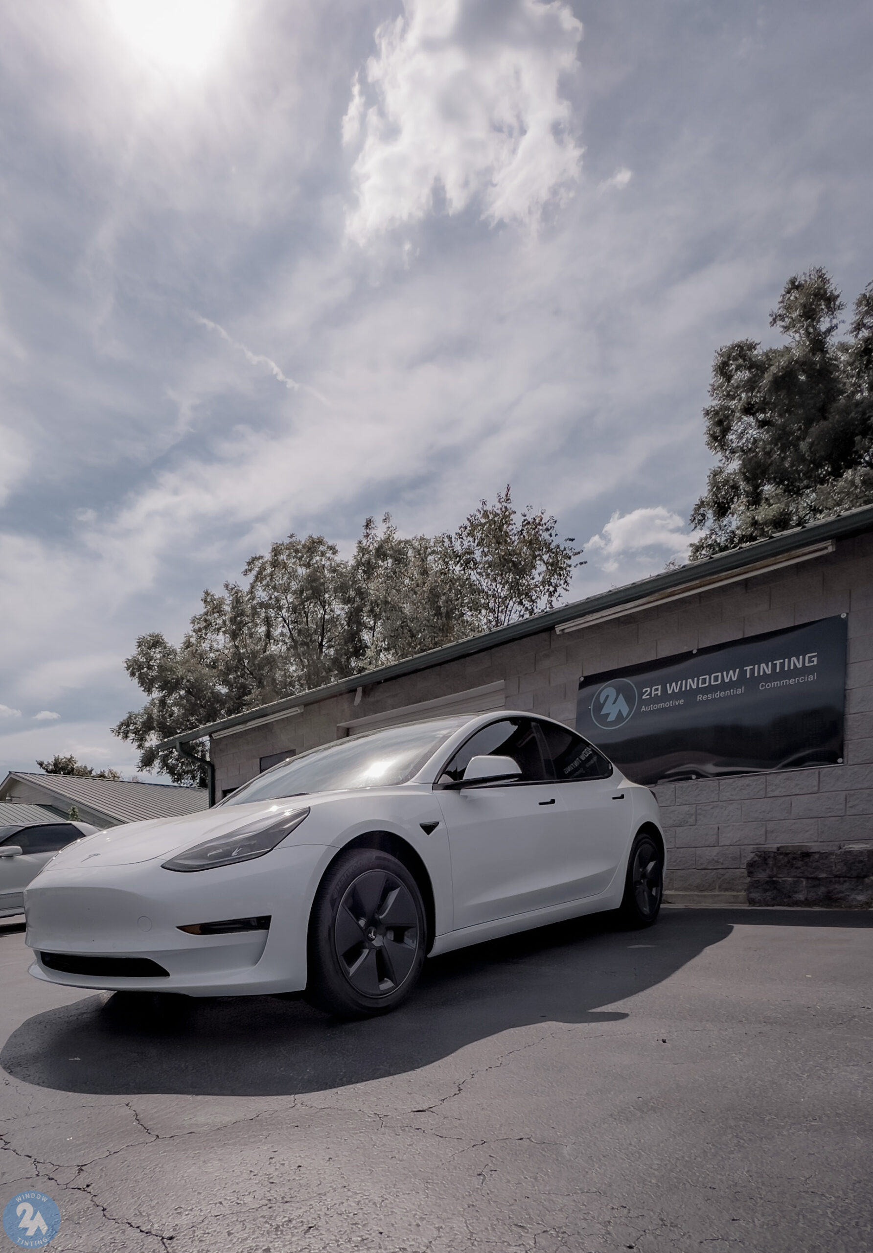 Professional Window Tinting A Tesla In Chattanooga
